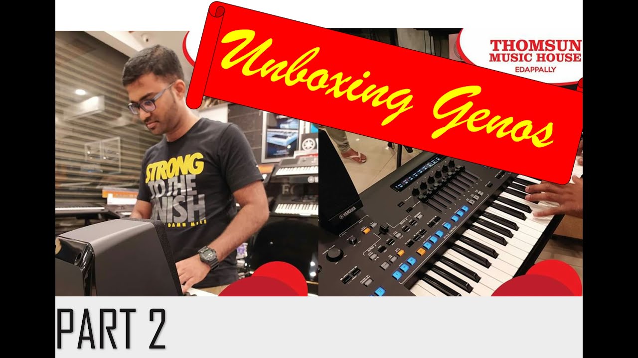 Yamaha GENOS Unboxing - PART 2 - YouTube
