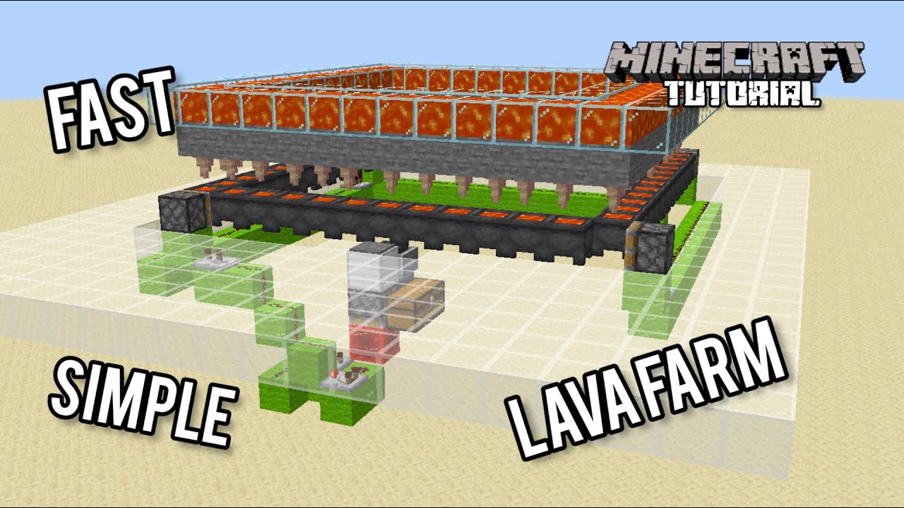 Lava Farm | Minecraft 1.21 Redstone Tutorial - YouTube