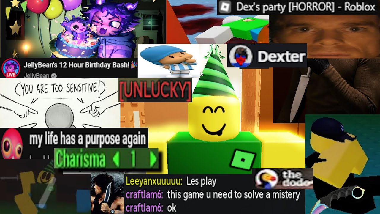 i celebrate MY shitty ass birthday party! :) - YouTube