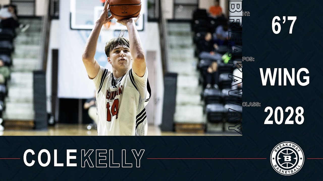 2028 6'7 Wing Cole Kelly 3SSB Championship Highlights - YouTube