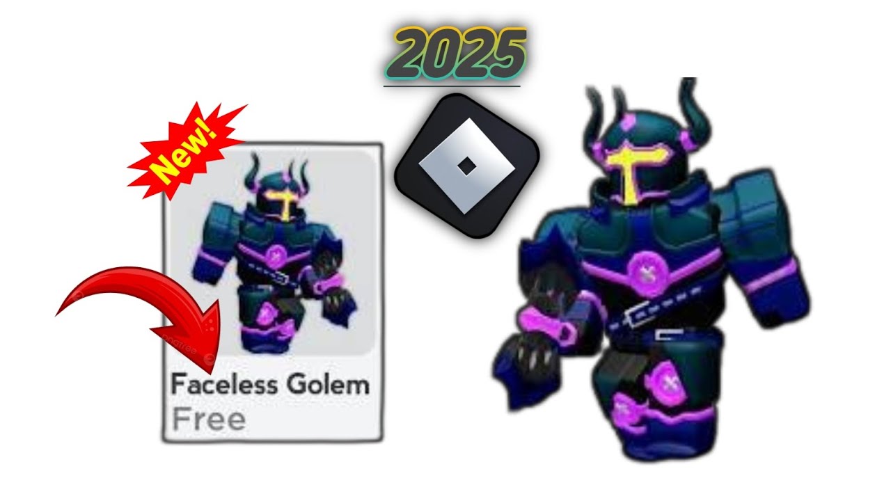 รีบหน่อย!! วิธีรับไอเทม Faceless Golem ใน Roblox ไอเทมใหม่ใน Roblox ...