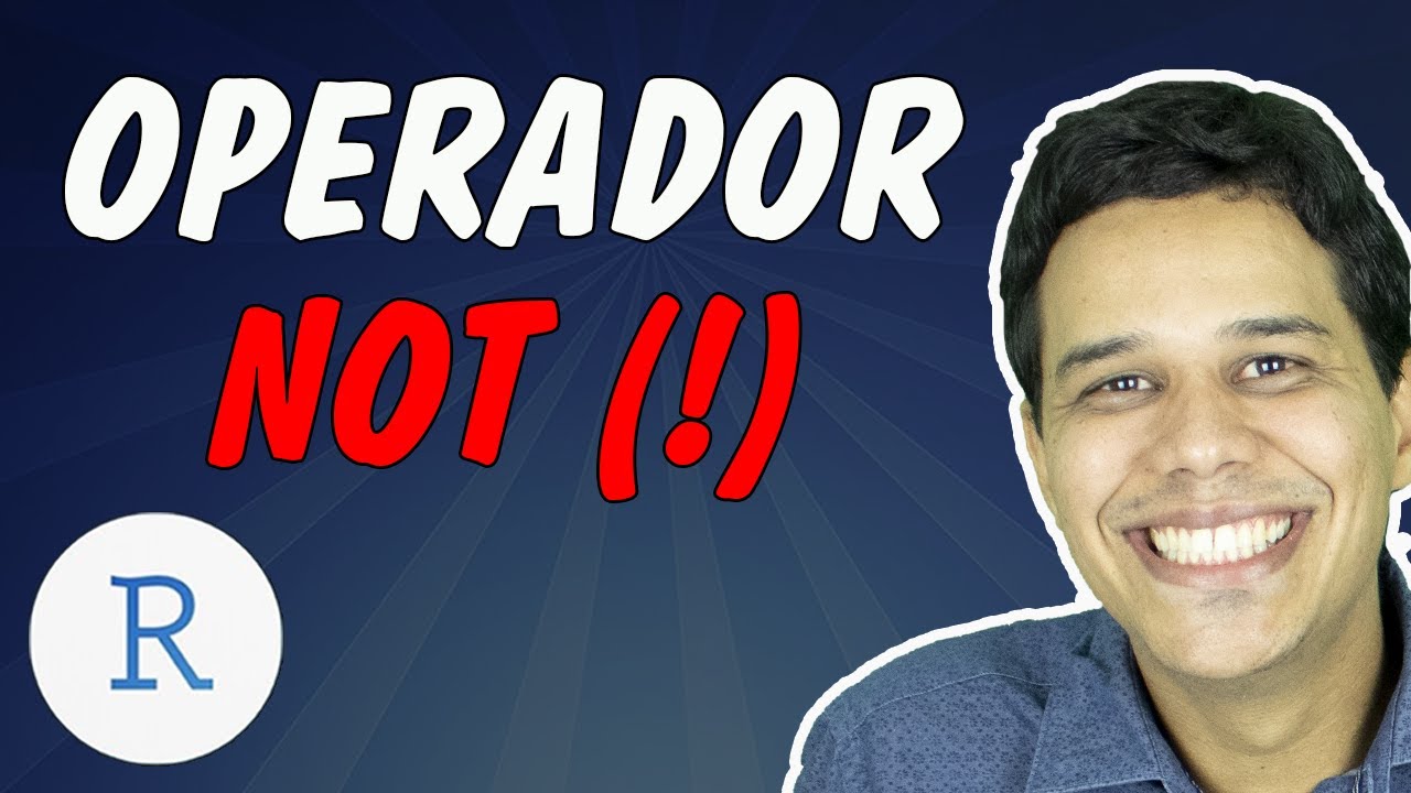 Saiba como usar o operador NOT(!) no R - YouTube