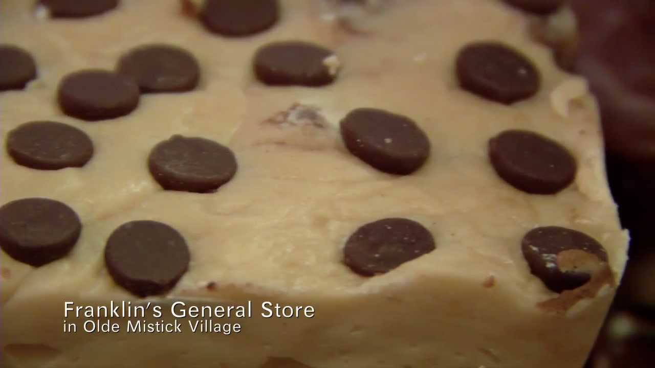 Franklin's General Store - Fudge with Candy - YouTube