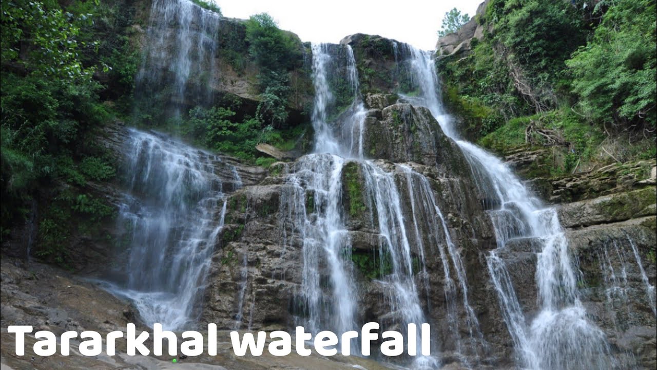 Gharata par waterfall....Tararkhal Azad kashmir.....waterfall - YouTube