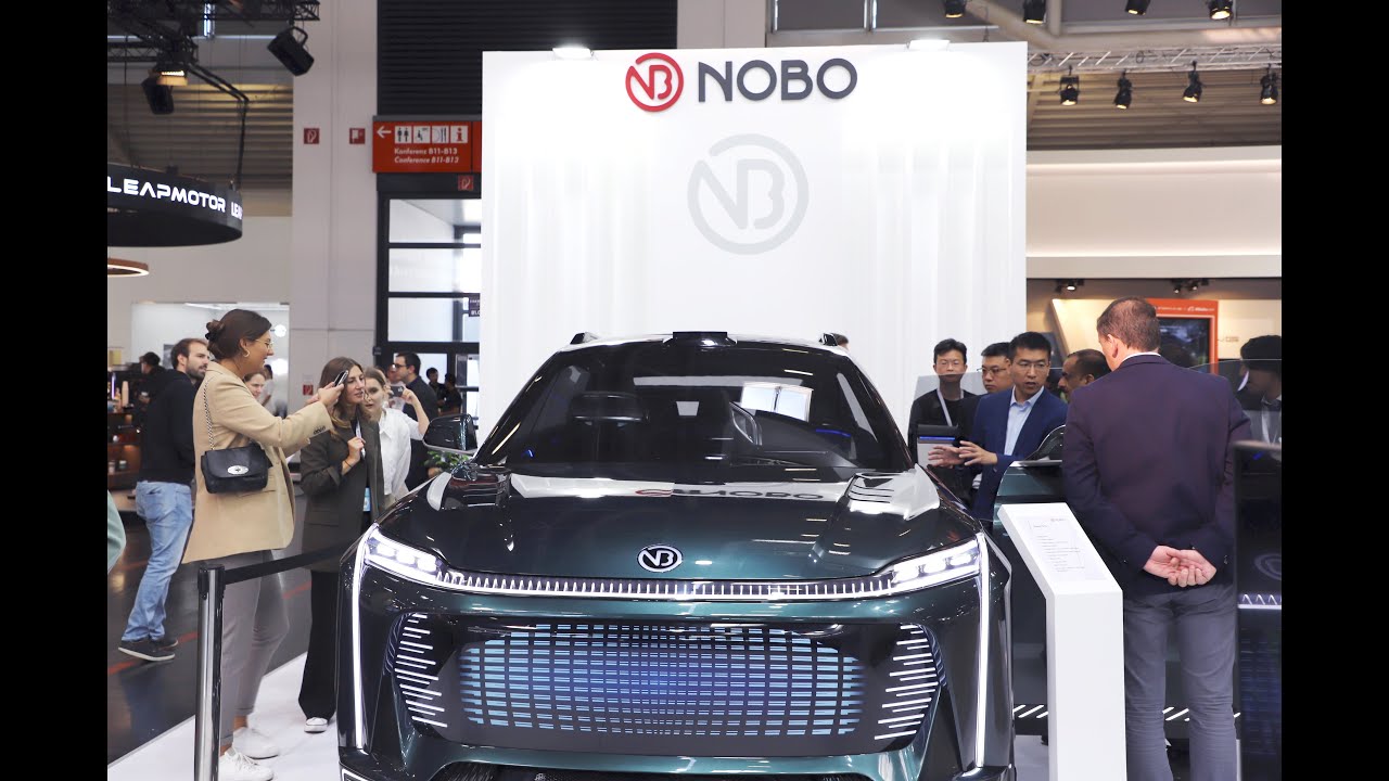 Nobo Auto made debut at the IAA MOBILITY 2023, earning global acclaim ...