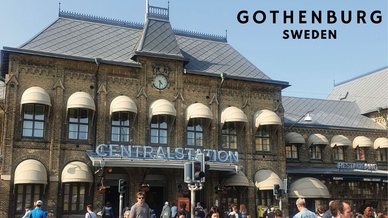 Gothenburg Train Central Station in Sweden - YouTube