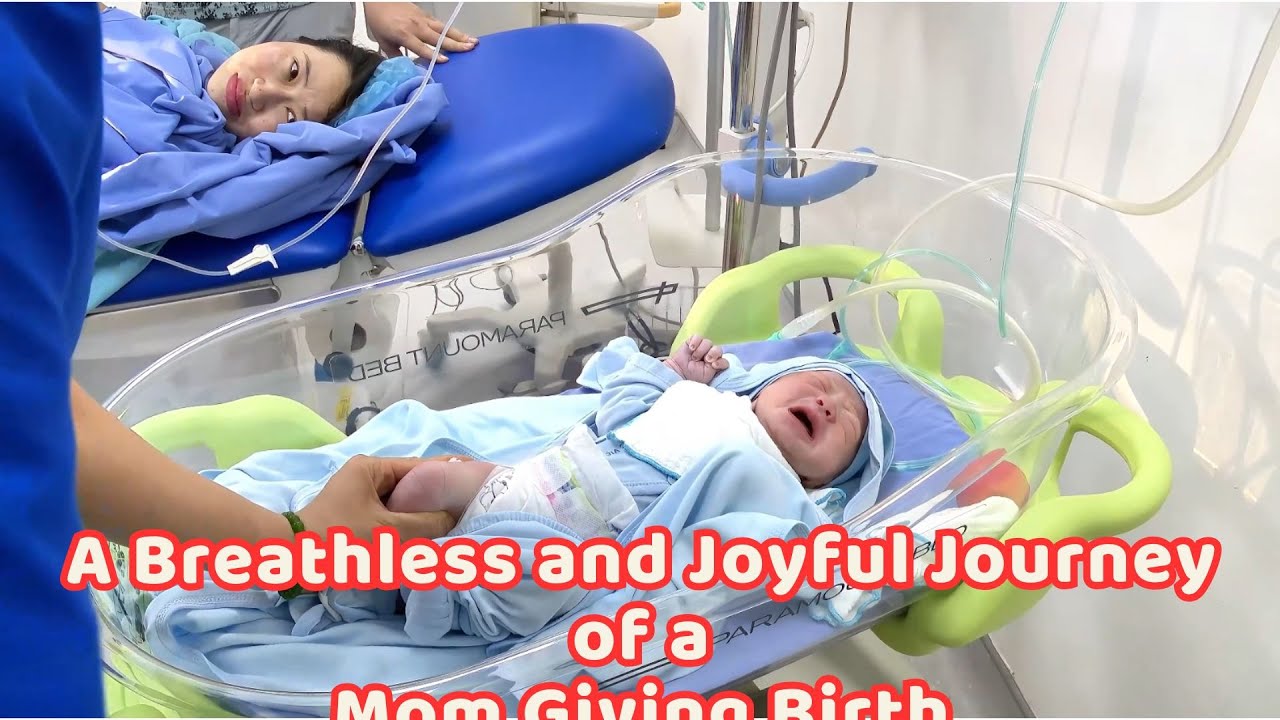 Natural Birth Vlog,Water Breaking,A Breathless and Joyful Journey of a ...