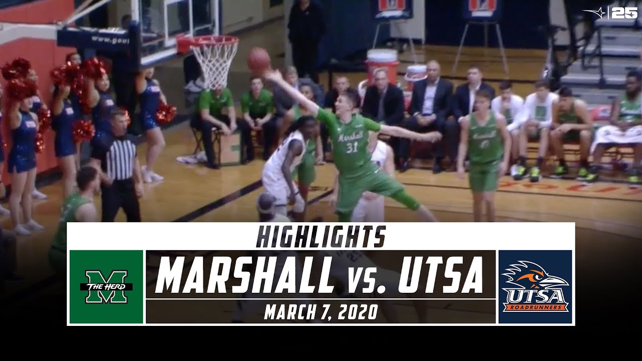 Marshall vs. UTSA Basketball Highlights (2019-20) | Stadium - YouTube