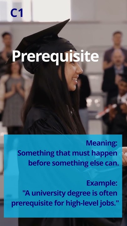 Prerequisite - YouTube
