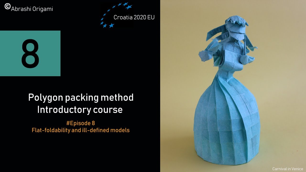 Episode 8 – Flat-foldability and ill-defined models (ORIGAMI Polygon Packing method - box ...