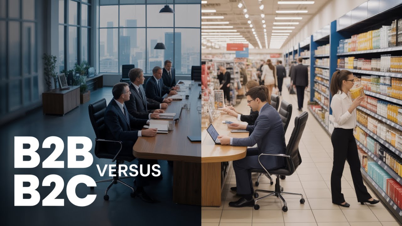 B2B o B2C cual es la verdadera diferencia para los emprendedores - YouTube