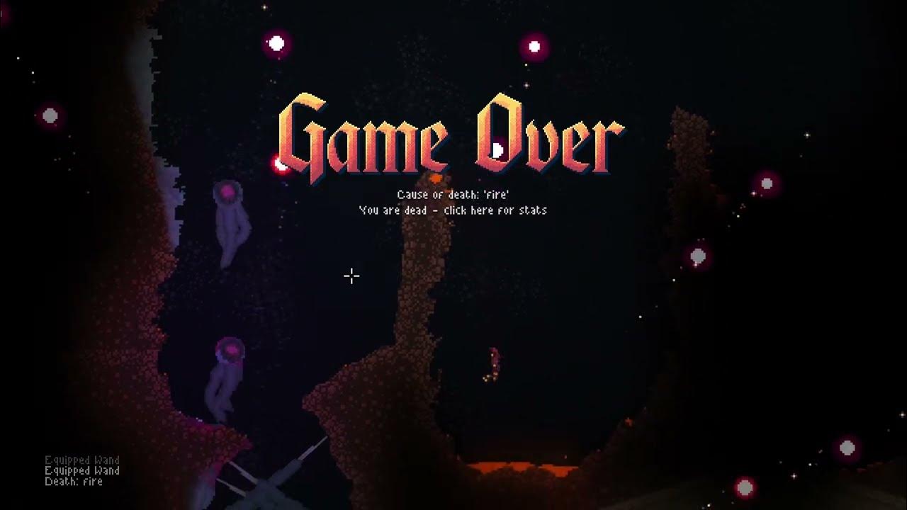 [Noita] Beginner's first and last attempt to defeat the boss - YouTube