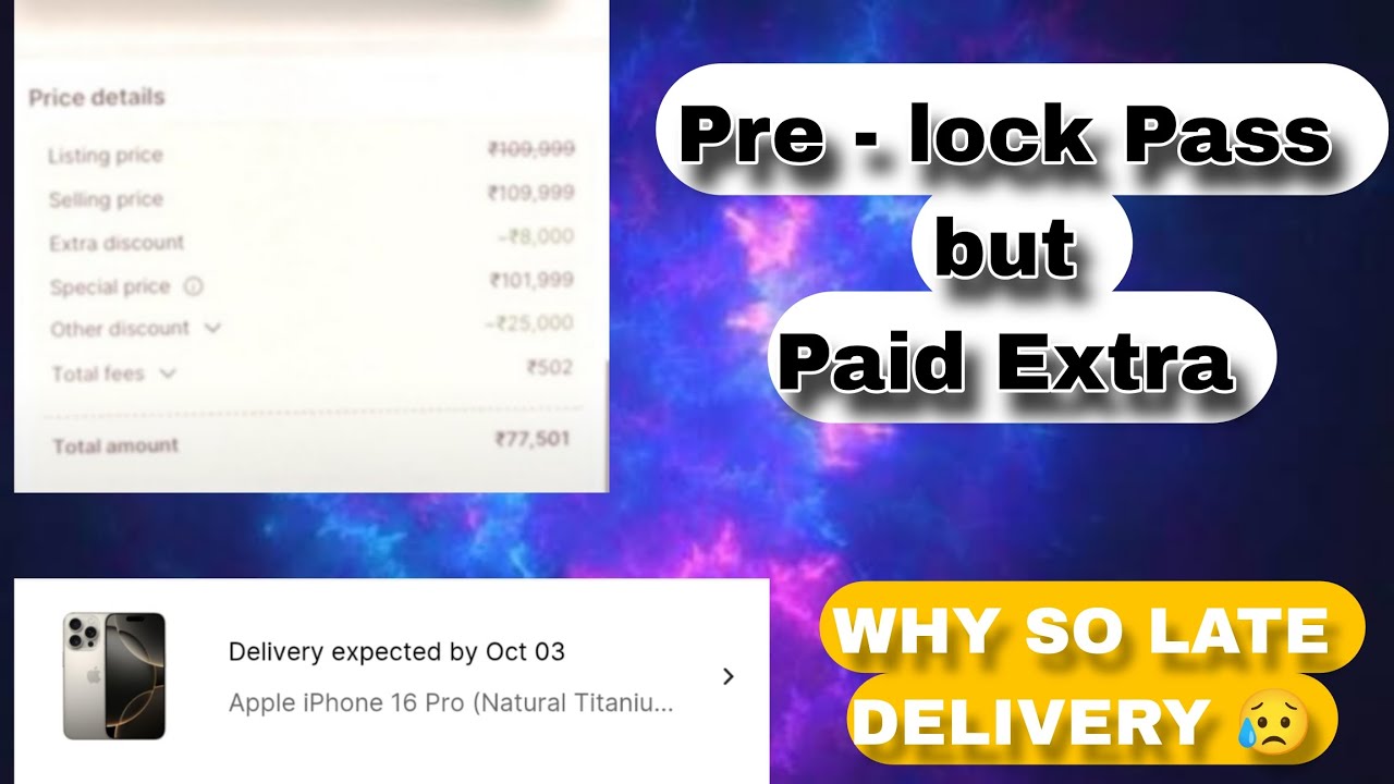 Why So late delivery?? // Order will be cancelled 😥// paid extra amount ...