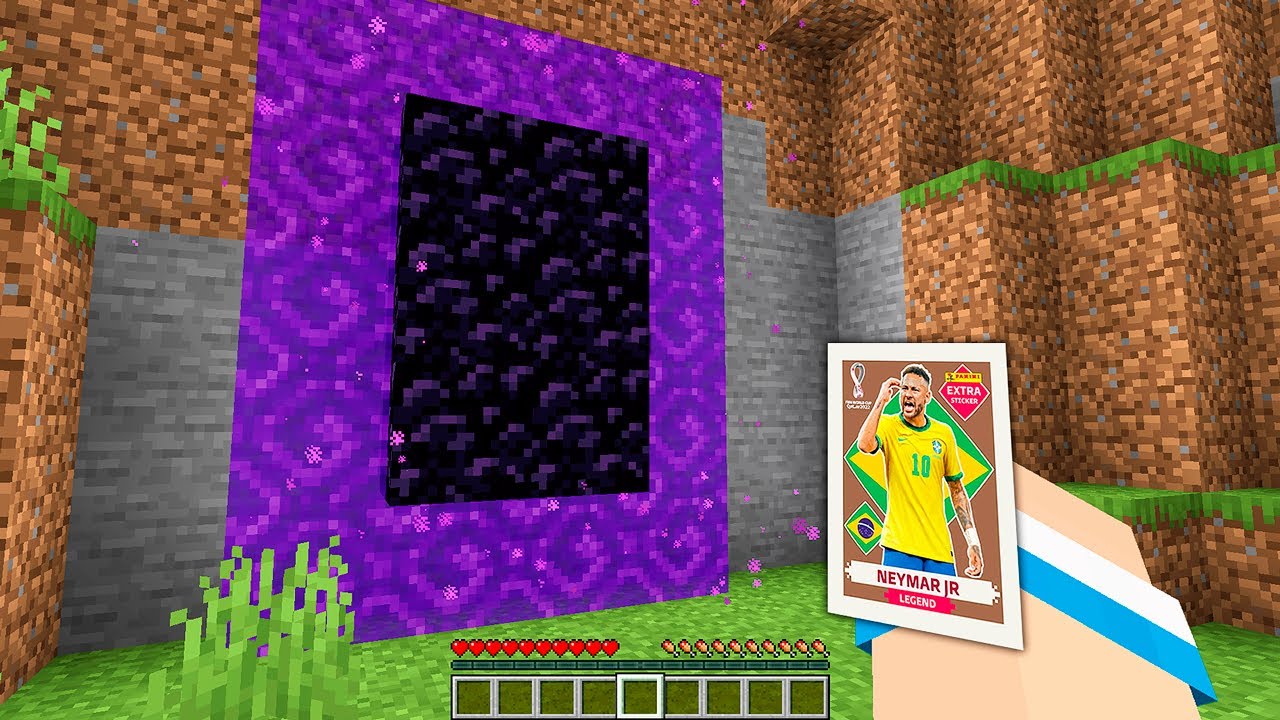 A Cada DESAFIO do MINECRAFT EU GANHO FIGURINHAS (Copa 2022) - YouTube