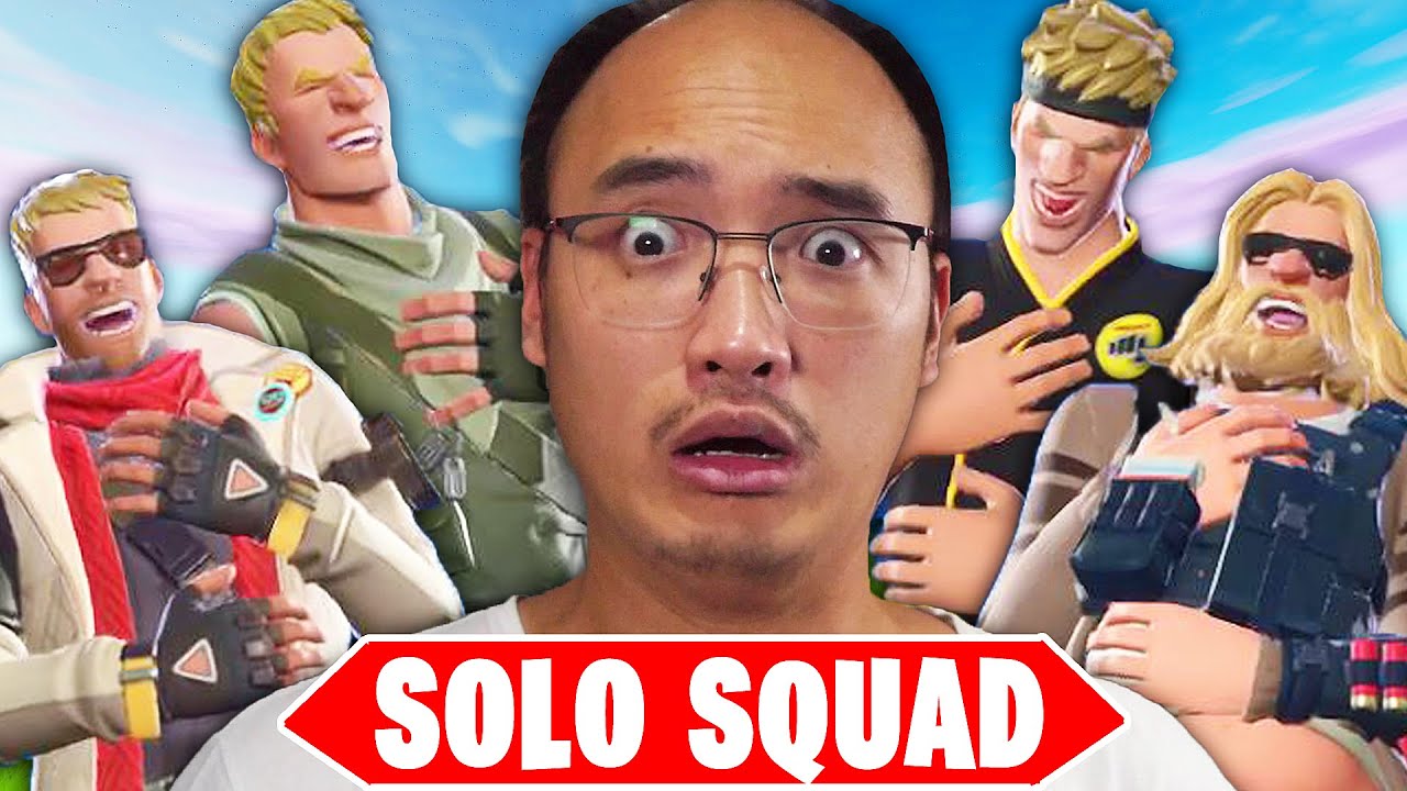 Noob Vs Solo Squad Youtube