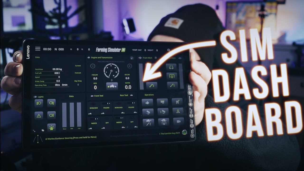 SIM DASHBOARD (Android & iOS) im LS25 🔥: Installation, Kosten & Warum du es brauchst! 📲 - YouTube