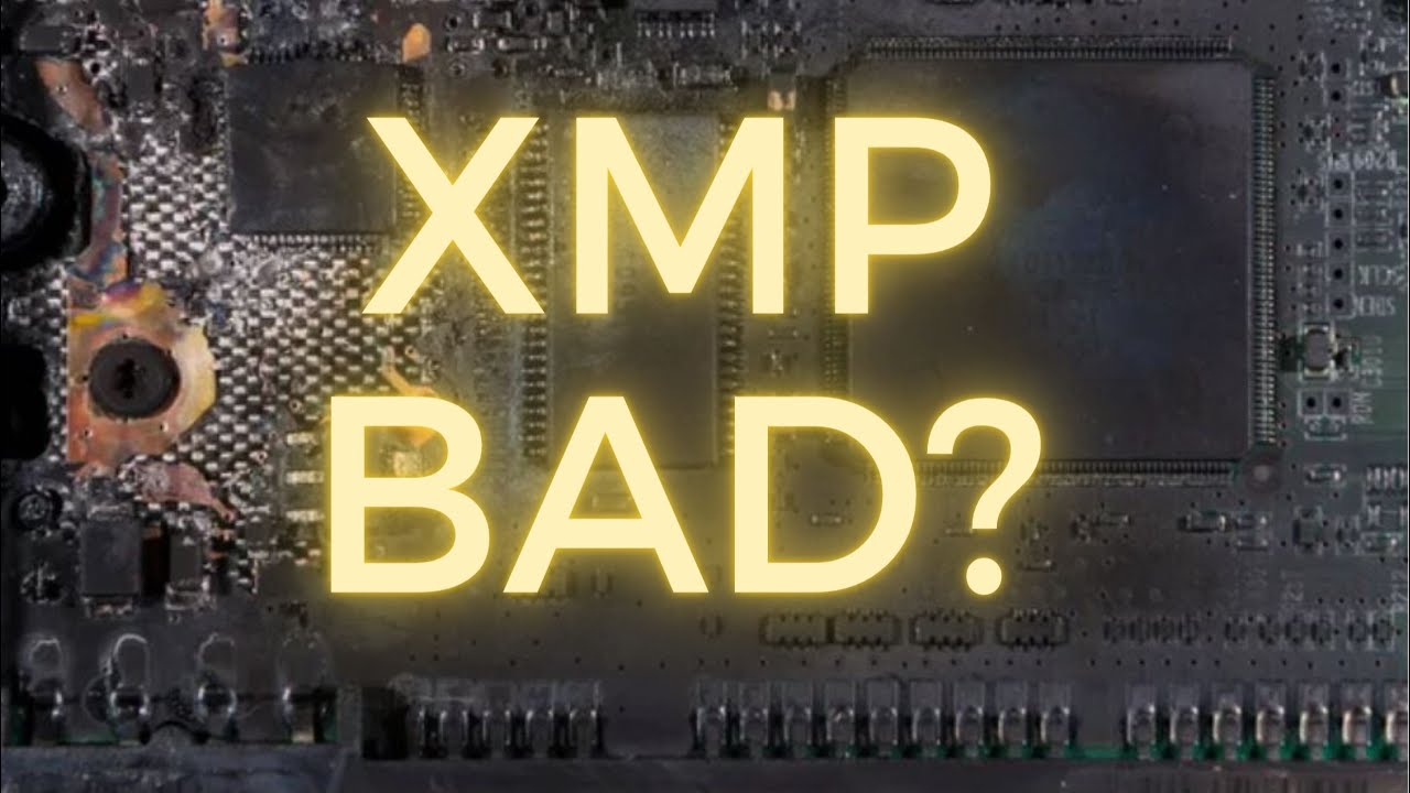 Beware! Default XMP Memory Profiles Can Damage Your CPU - YouTube