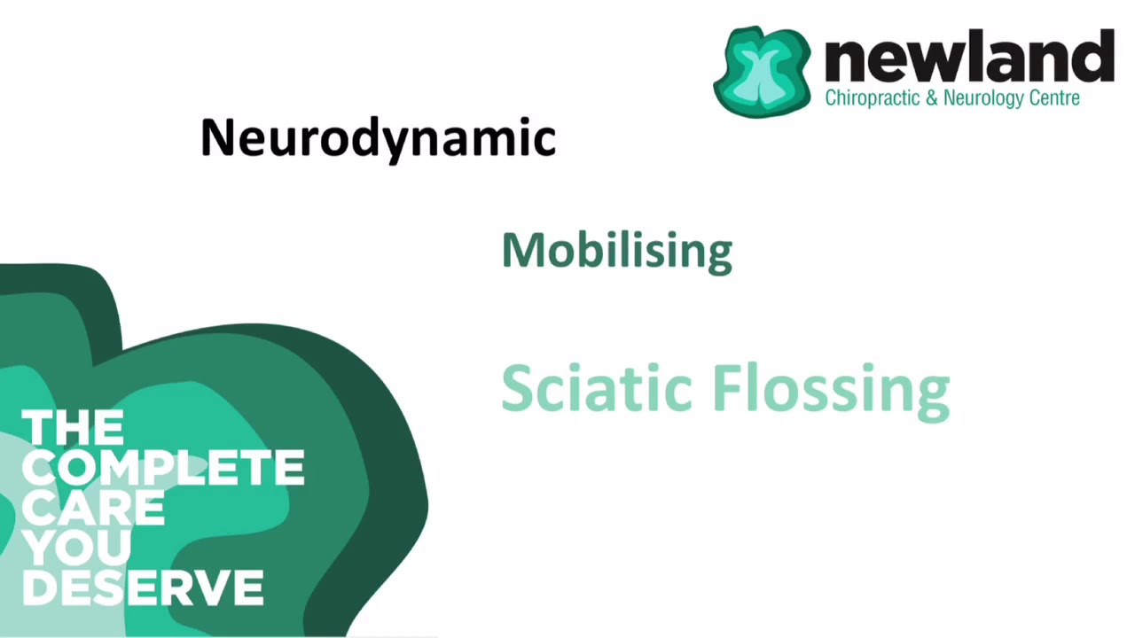 Neurodynamic Sciatic Flossing - YouTube