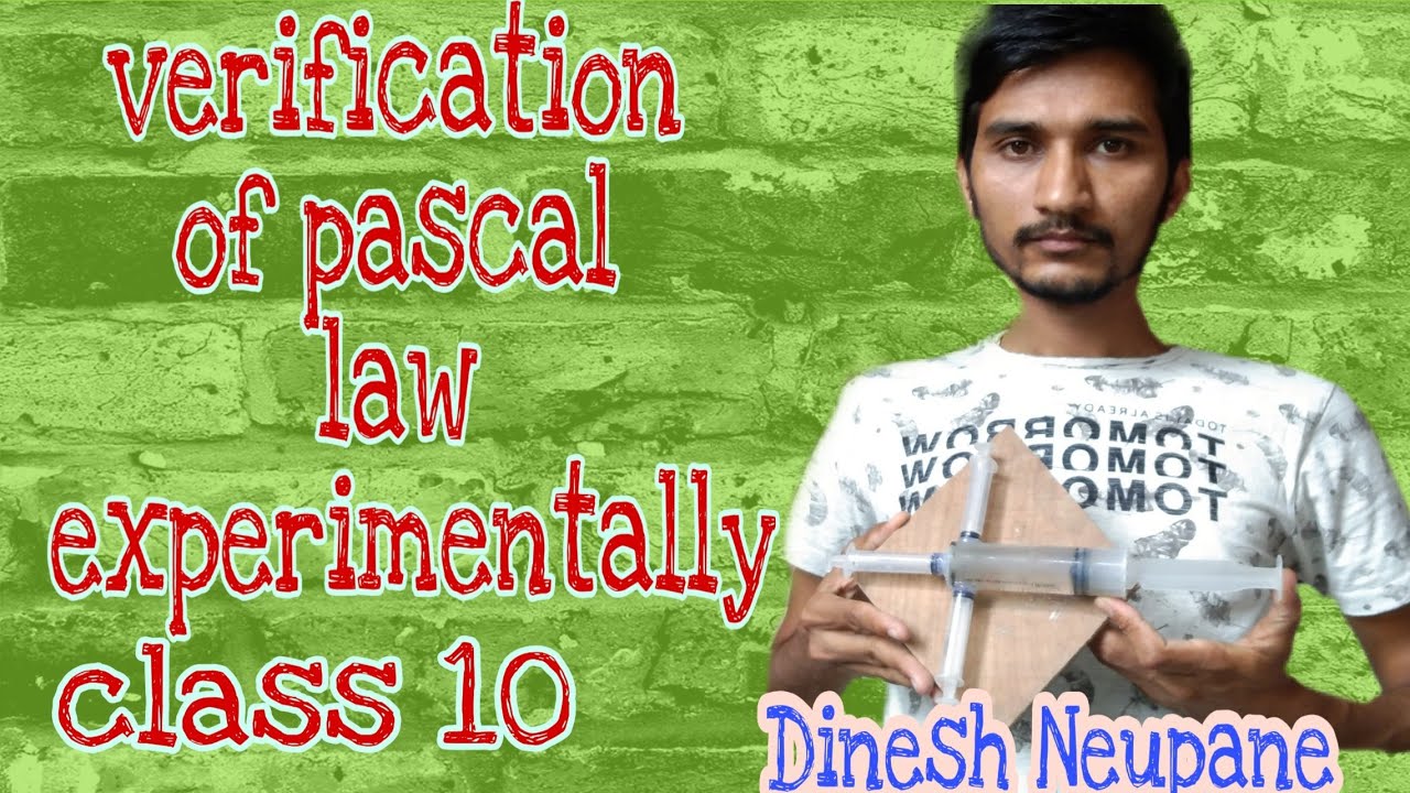 verification of pascal law experimentally #pascallaw# ...