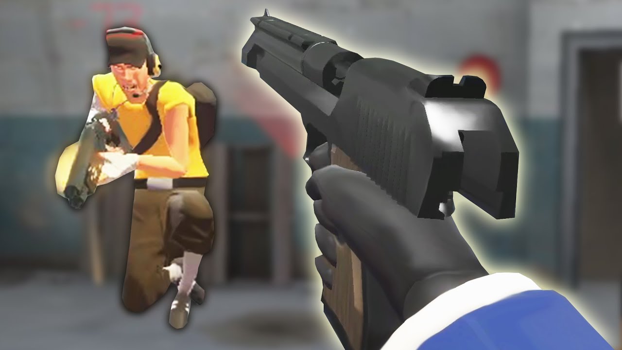 TF2 Spy The Deagle Brand Deagle - YouTube