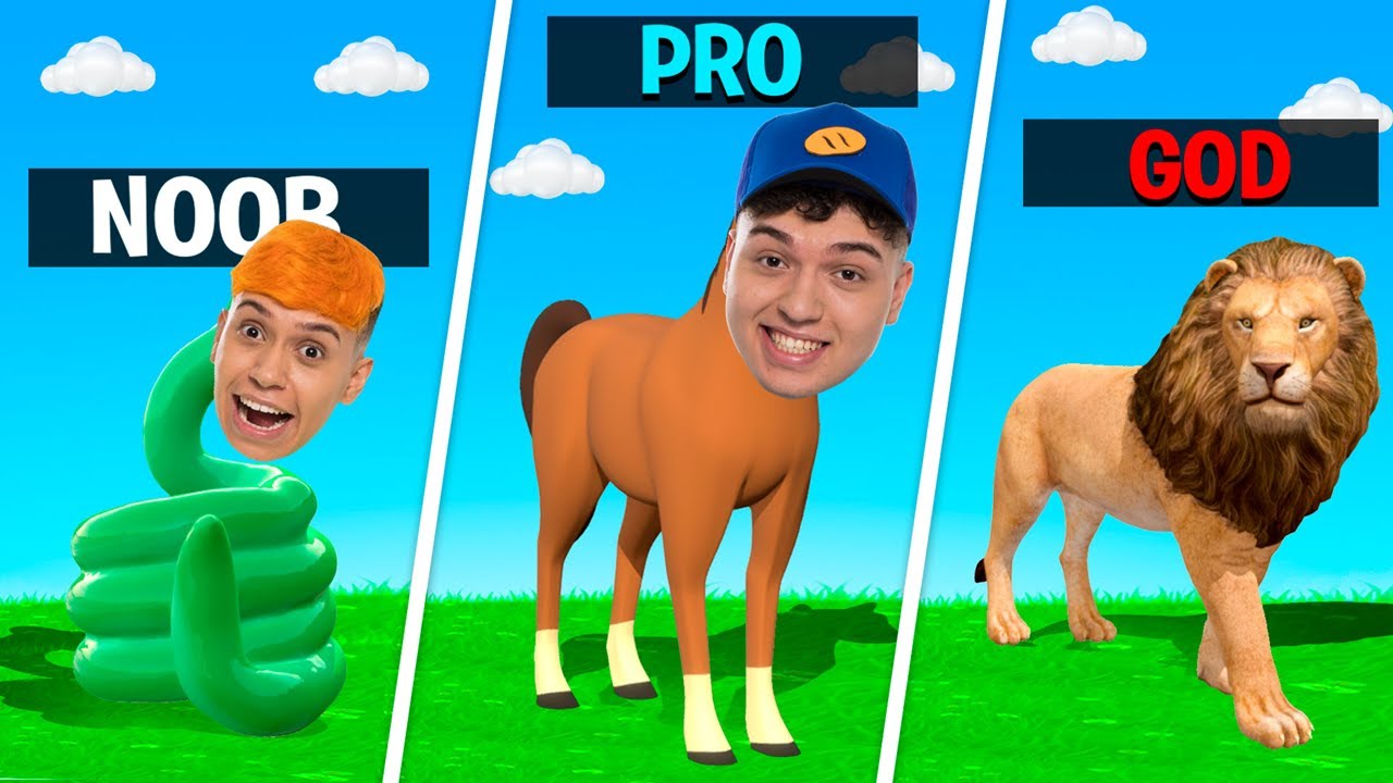 VIRAMOS ANIMAIS POR 1 DIA E EVOLUÍMOS NO ROBLOX!! (Animal Evolution ...