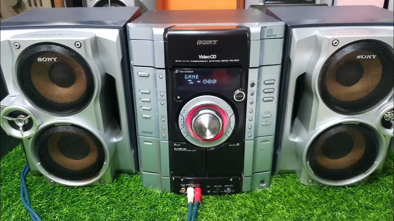 SONY model no. LBT ZUX10D pmpo 12300W and RV-22 pmpo 2600W 250 W - YouTube
