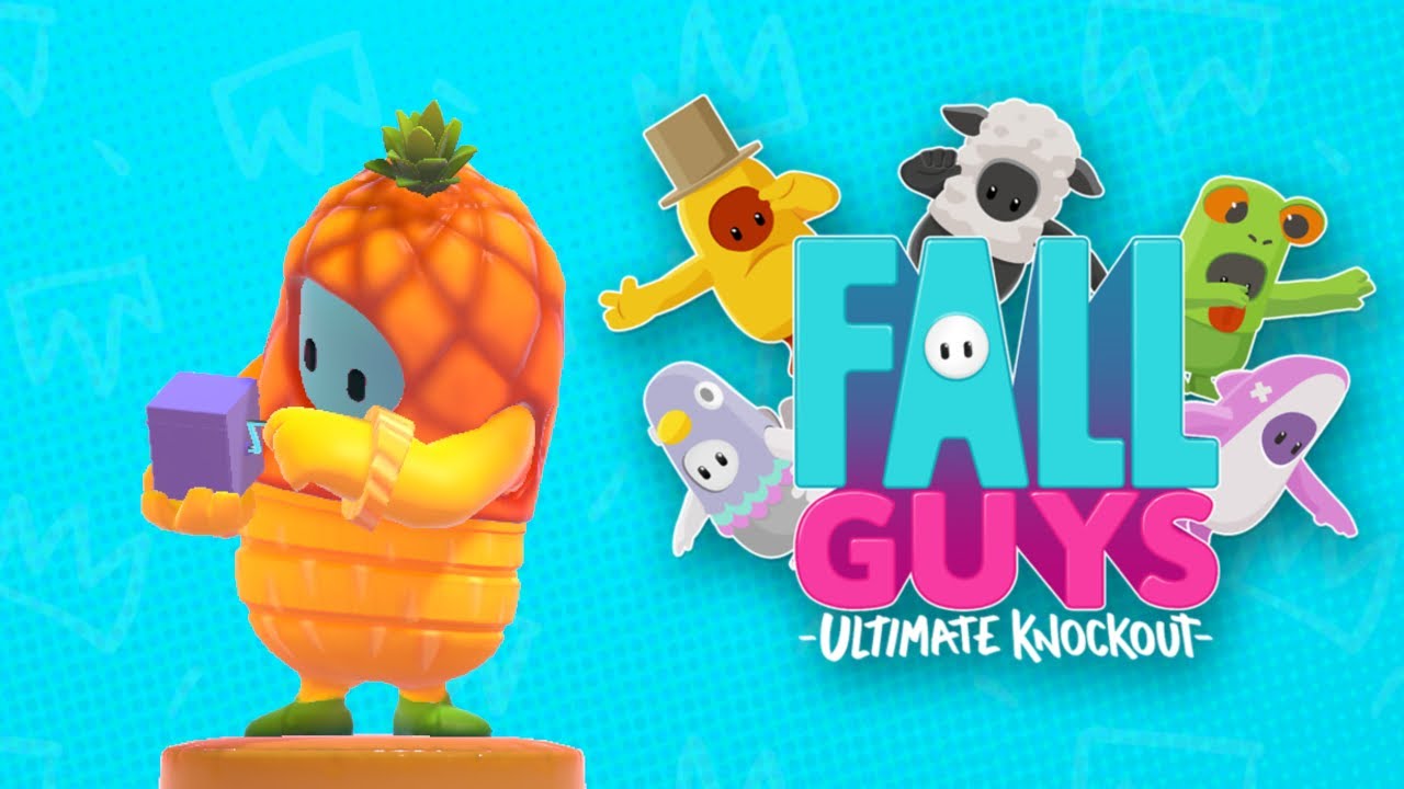 FALL GUYS PINEAPPLE SKIN GAMEPLAY AND VICTORY! (GETTING A WIN AS THE ...
