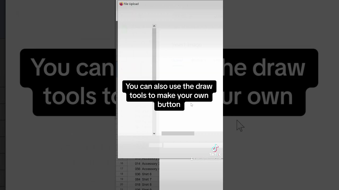 How To Add Custom Button To Spreadsheet To Run Macros YouTube How To Add Custom Button To Spreadsheet To Run Macros YouTube