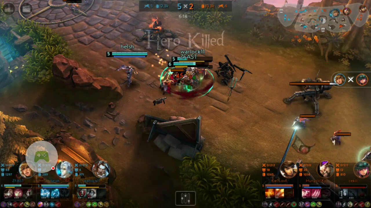 RANKED MATCH VAINGLORY...ardan gameplay ROAM - YouTube