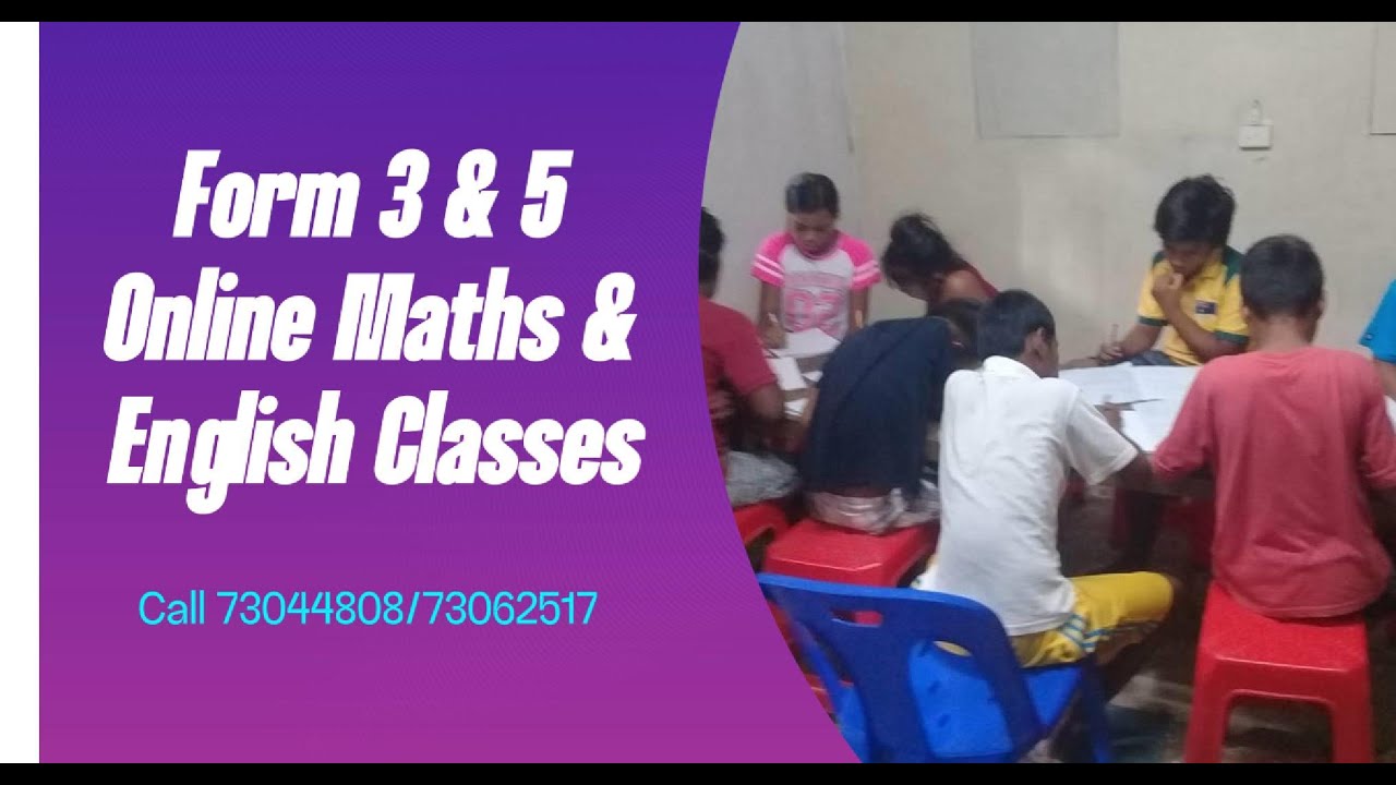 Form 3 & 5 Online Mathematics Class. - YouTube