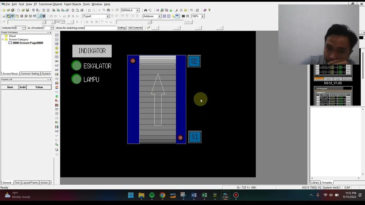 [OMRON] Simulasi Sistem Eskalator dengan CX-PROGRAMMER - YouTube