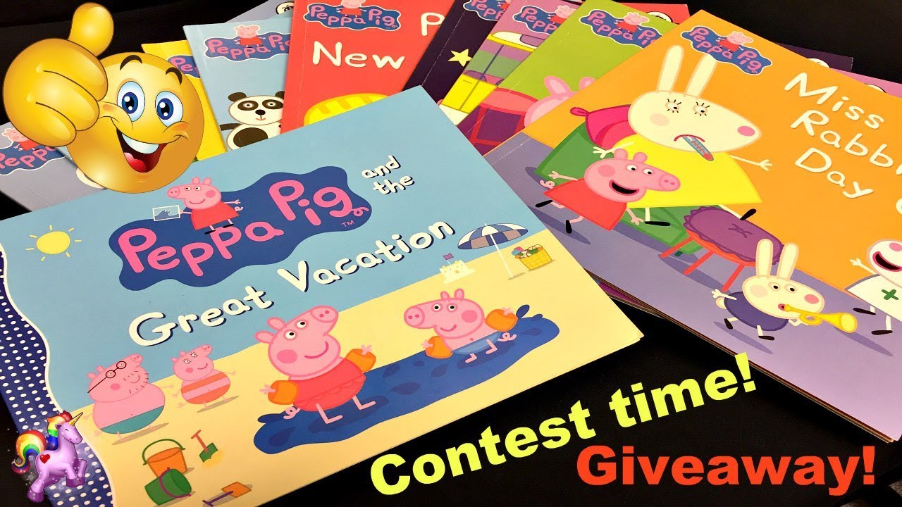 CONTEST! GIVEAWAY! "PICK YOUR PEPPA!" PEPPA PIG - YouTube