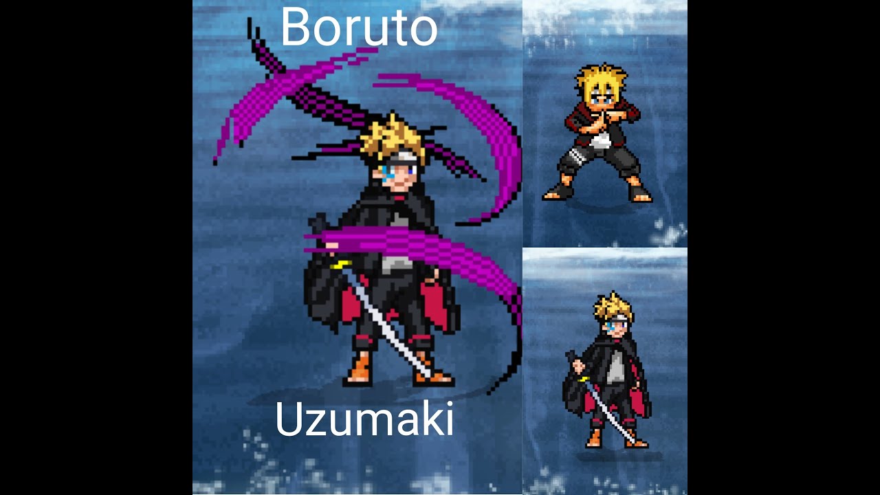 SSF2 MODS: NARUTO HOKAGE & BORUTO UZUMAKI | Alextoo - YouTube