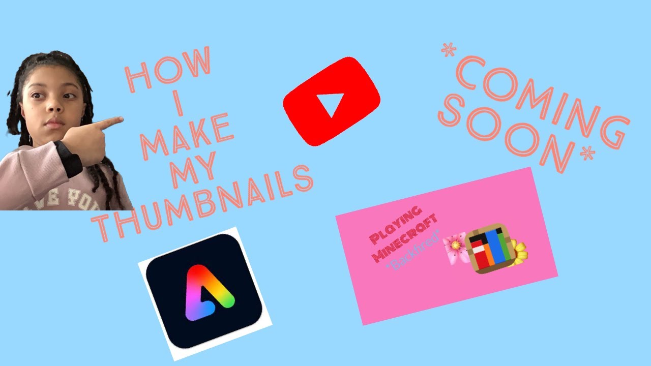 How a i make thumbnails - YouTube