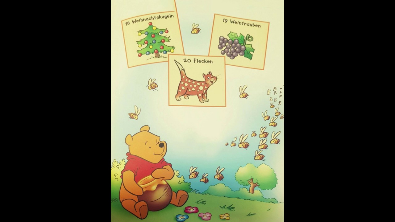 Gute Nacht Geschichte | Winnie Pooh | Entdecke Zahlen - YouTube