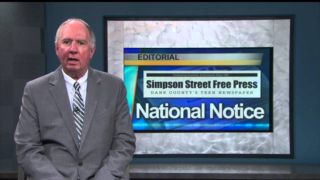 Simpson Street Free Press recognized nationally, again - YouTube