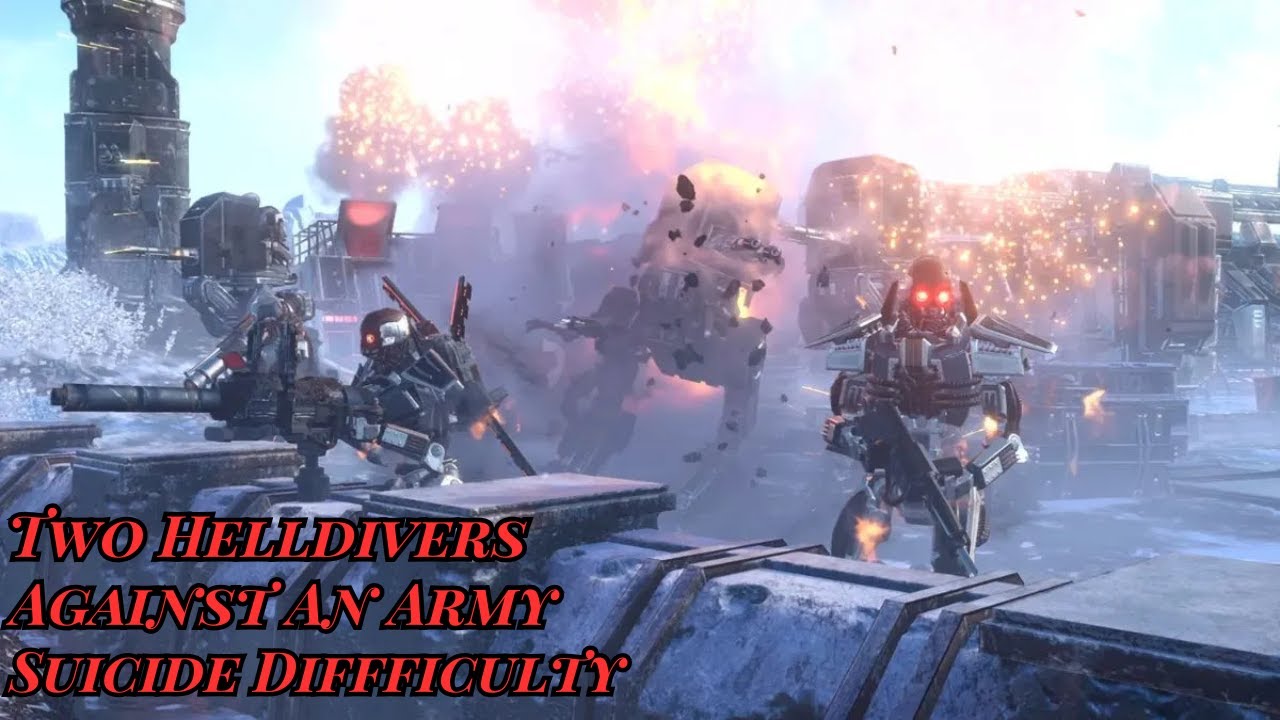 Win Against An ARMY Of Automatons In Helldivers 2! - YouTube