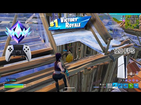 Fortnite Unreal Ranked Reload On PS5 Slim | Controller Gameplay | 120 FPS