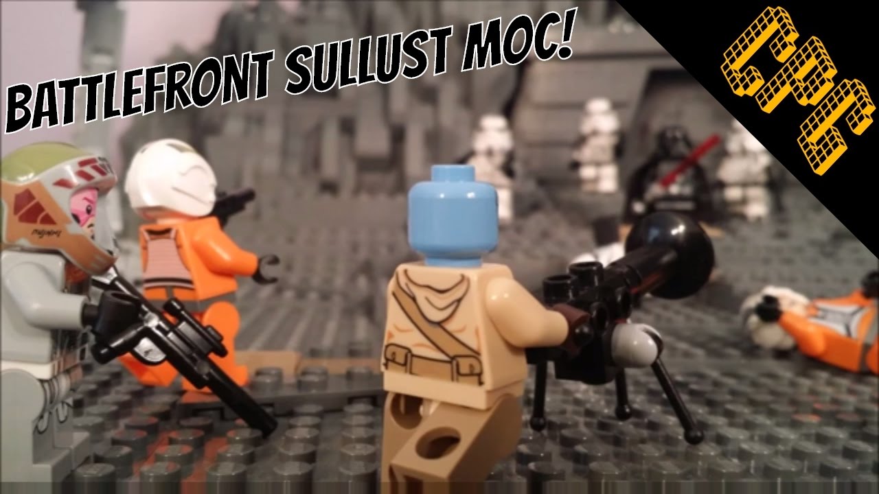 EPIC Lego Star Wars Sullust MOC Slideshow - YouTube
