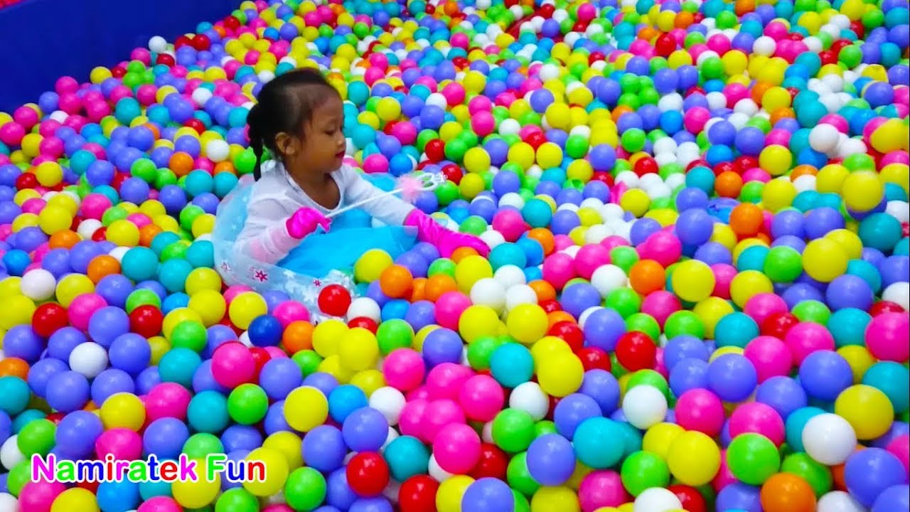 #4 Kids Play Pool Fun Ball Pit Show Toddler Indoor playground mandi ...