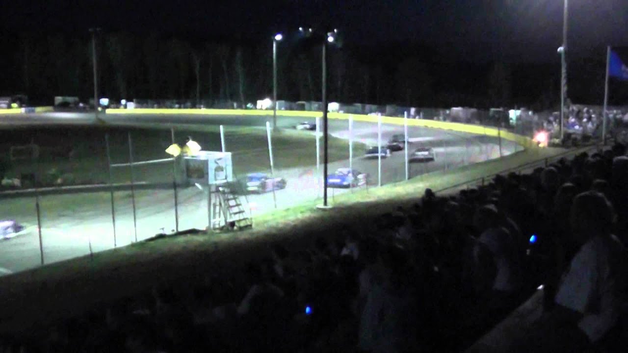 Spotter & Driver In-Car Audio - State Park Speedway - Kyle Shear - YouTube