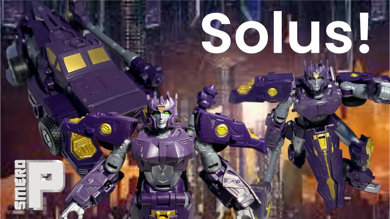 Transformers Age of the Primes Deluxe Class The Thirteen Solus Prime ...