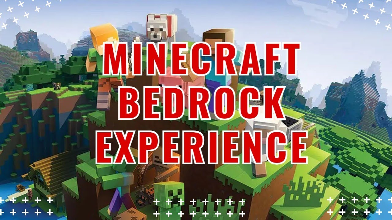 Minecraft Bedrock experience - YouTube