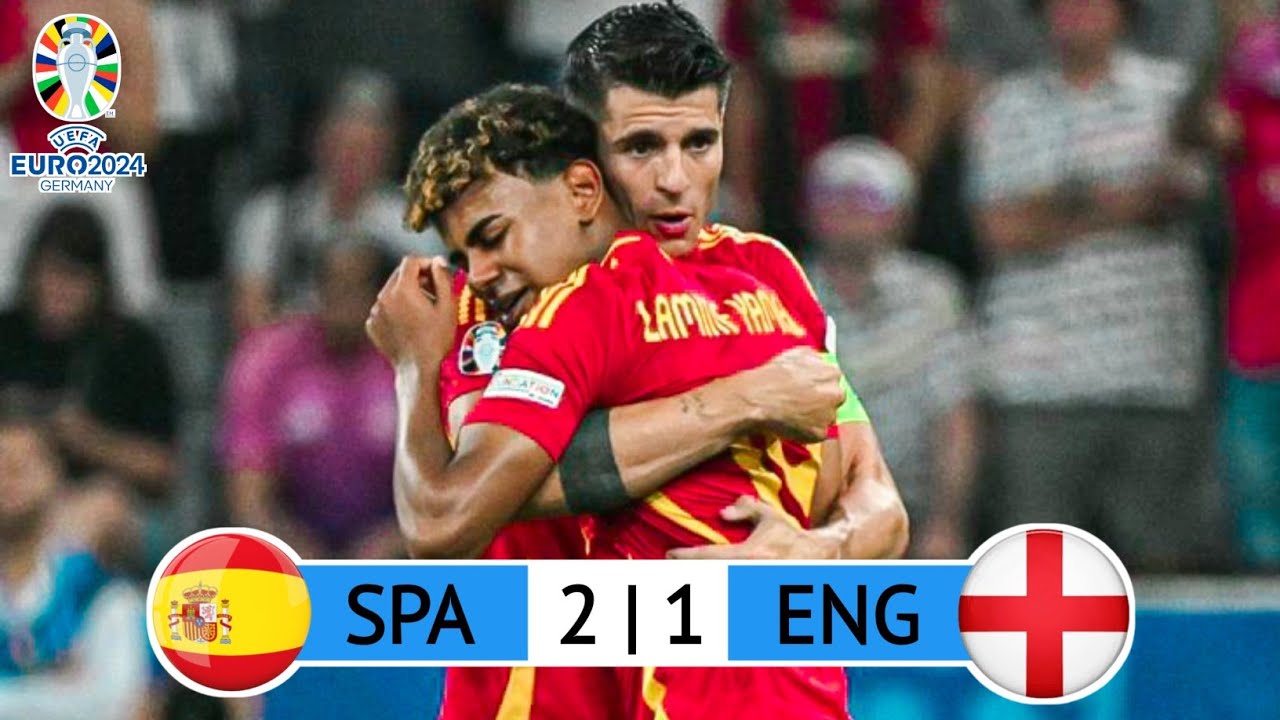 Spain vs England | 2-1 | EURO Final 2024 Highlights - YouTube