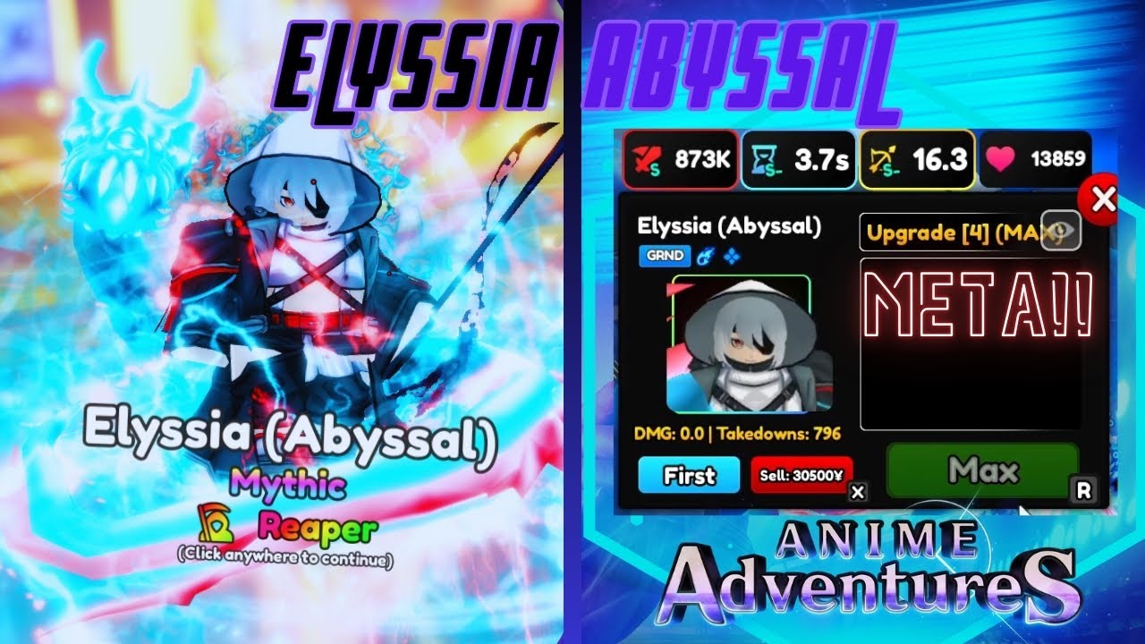 🔵Elyssia [Abyssal Full Showcase 🔴 Anime Adventures🌌 - YouTube