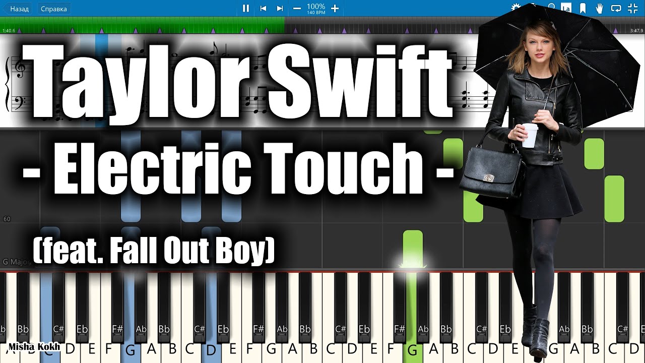 Taylor Swift - Electric Touch (feat. Fall Out Boy) [Piano Tutorial ...