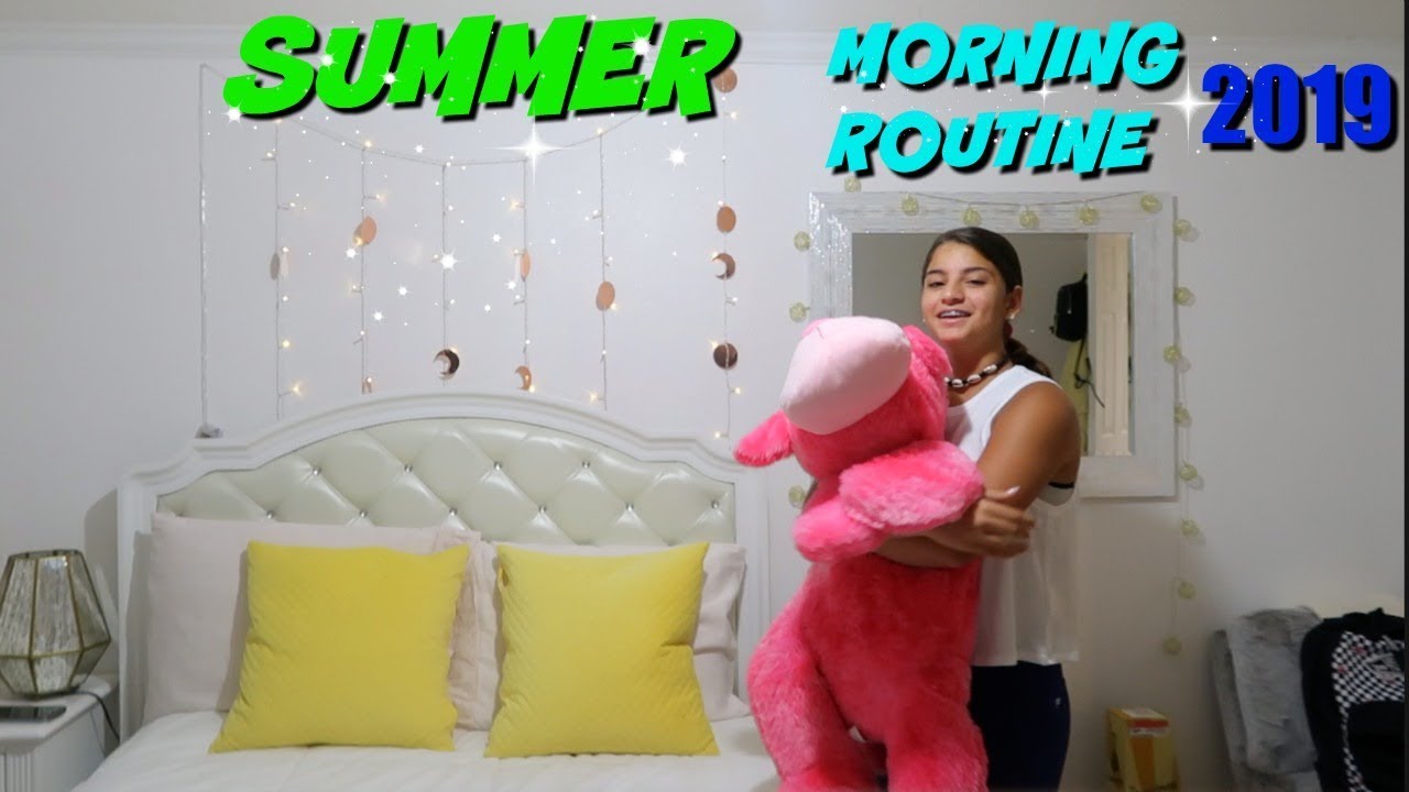 SUMMER MORNING ROUTINE 2019 /KEILLY ALONSO - YouTube
