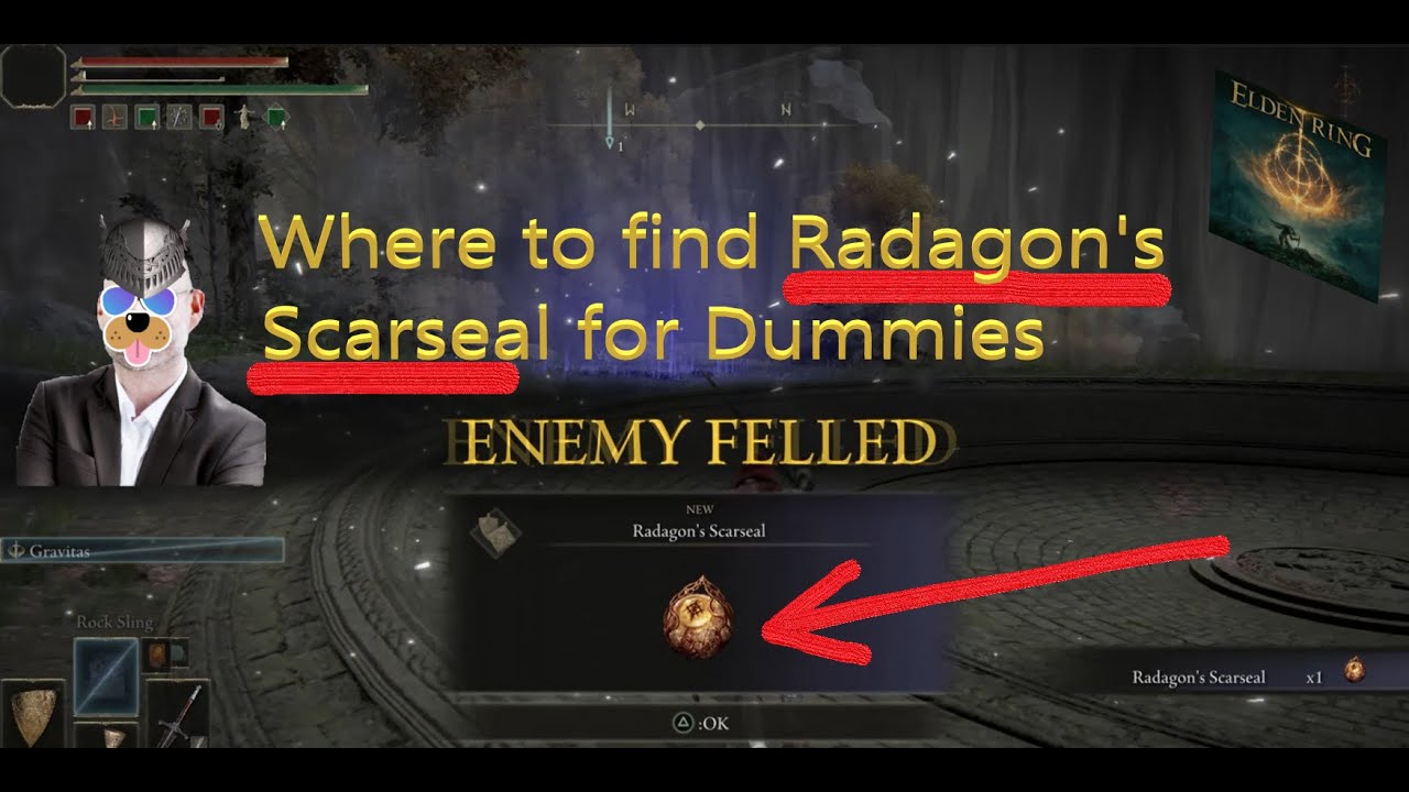 RADAGON'S SCARSEAL ELDEN RING EASY FIND - YouTube
