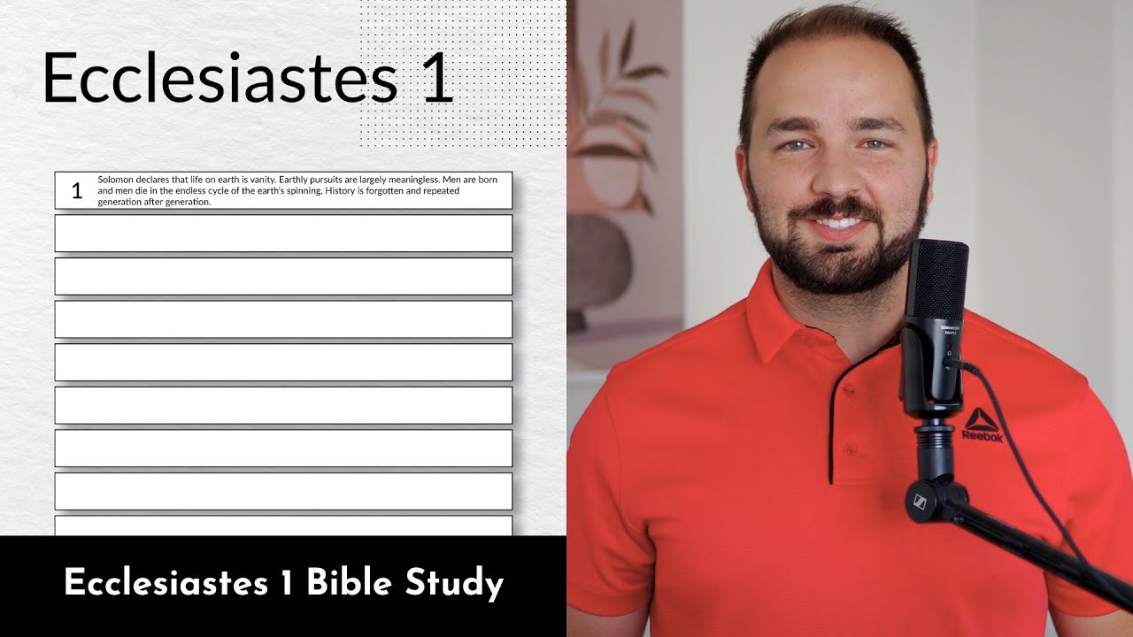 Ecclesiastes 1 - Bible Study and Explanation in 5 Minute - YouTube