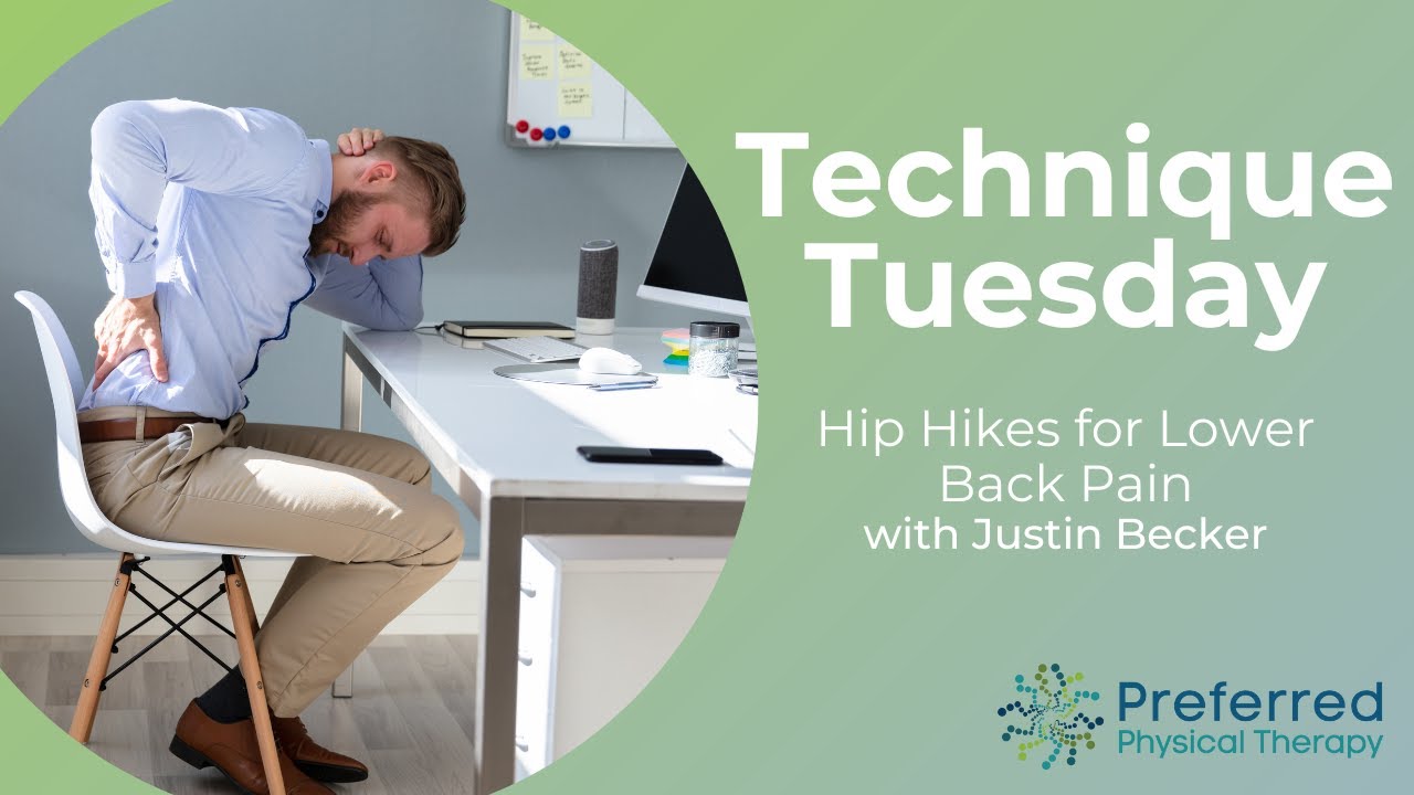 Hip Hike for Lower Back Pain | Technique Tuesday - YouTube